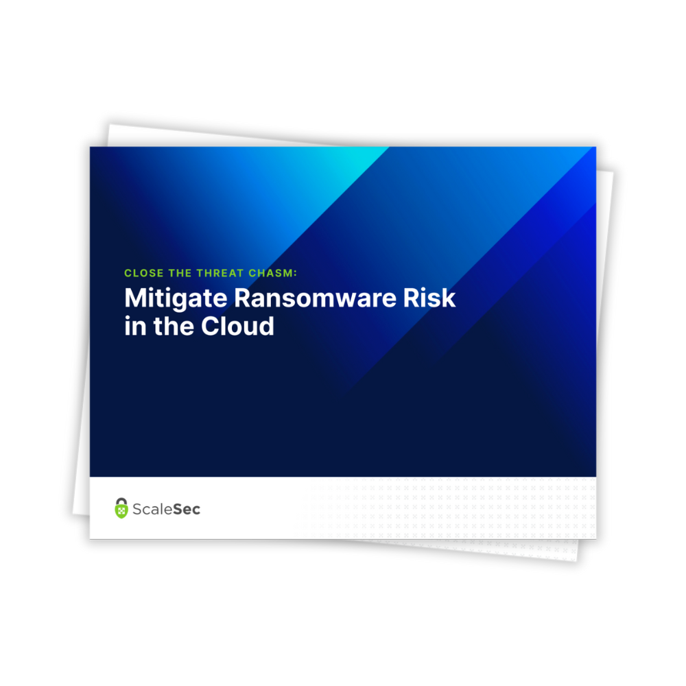 [eBook] Mitigate Ransomware Risk in the Cloud - ScaleSec